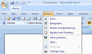Addintools remplace le menu de Word 2007 par celui de Word 2003